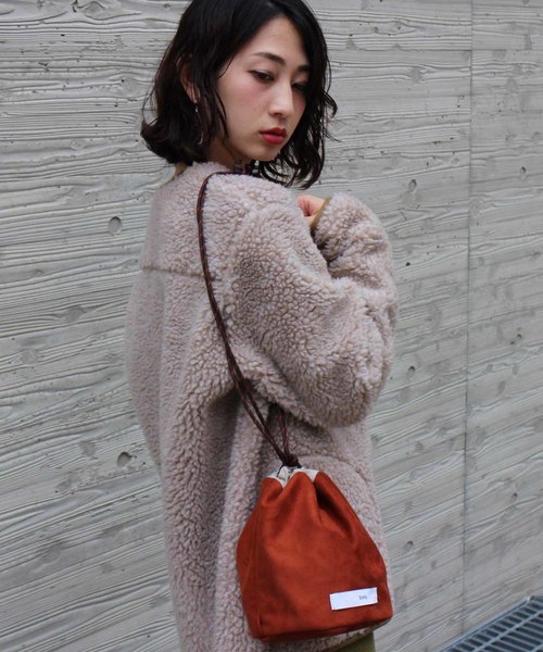 Sinfu（シンフ）の「【SINFU/ シンフ】スエード ポーチ バッグ（ショルダーバッグ）」 - WEAR