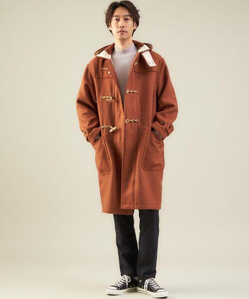 green label relaxing（グリーンレーベルリラクシング）の「＜GLR/ lab＞ポリエステルレーヨン ダッフルコート（ダッフル ...