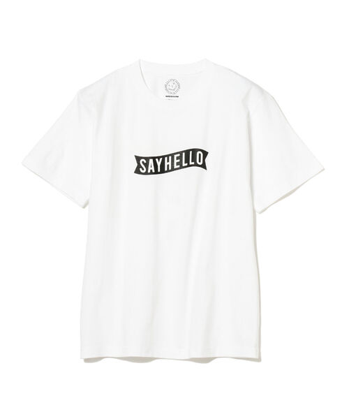 SAYHELLO（セイハロー）の「SAYHELLO / Basic Logo Tee（Tシャツ/カットソー）」 - WEAR