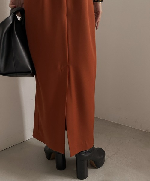 AMERI（アメリ）の「DRAPE RIBBON I LINE DRESS（ワンピース）」 - WEAR