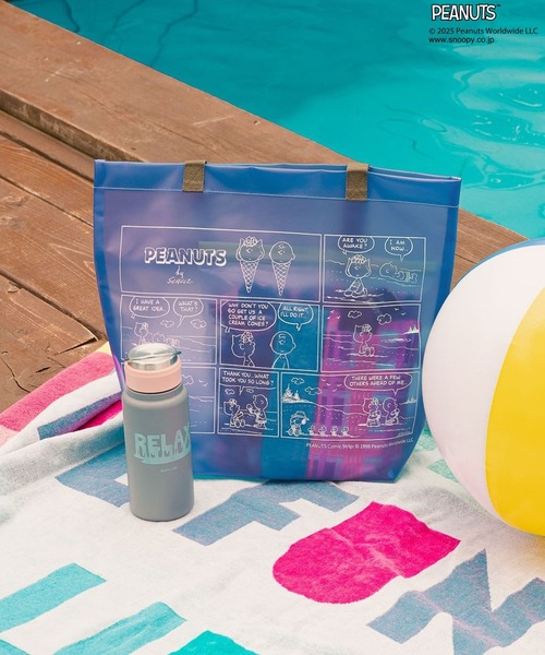 【PEANUTS×BAYFLOW】クリアトート（アウトドアグッズ）｜PEANUTS（ピーナッツ）のファッション通販 - ZOZOTOWN