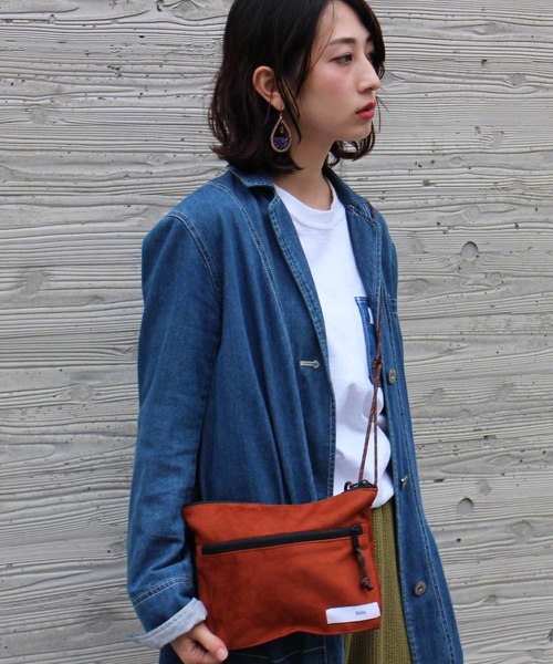 Sinfu（シンフ）の「【SINFU/ シンフ】スエード サコッシュ（ショルダーバッグ）」 - WEAR