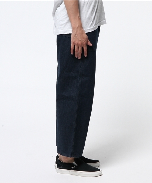 Lee（リー）の「LEE リー / ワイドシルエット デニム ベイカーパンツ BIG FIT BAKER LM4166（デニムパンツ）」 - WEAR