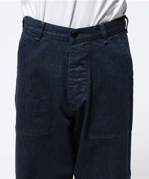 Lee（リー）の「LEE リー / ワイドシルエット デニム ベイカーパンツ BIG FIT BAKER LM4166（デニムパンツ）」 - WEAR