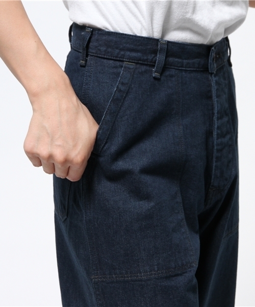 Lee（リー）の「LEE リー / ワイドシルエット デニム ベイカーパンツ BIG FIT BAKER LM4166（デニムパンツ）」 - WEAR