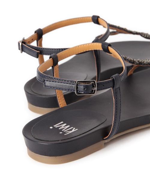 KIWI（キィウイ）の「KiWi ビーズTトングSD（サンダル）」 - WEAR