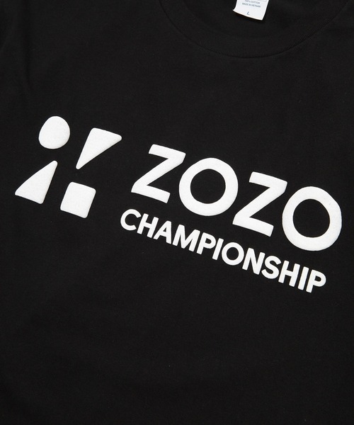 ZOZO CHAMPIONSHIP 公式アイテム（ゾゾチャンピオンシップコウシキアイテム）の「【ZOZO CHAMPIONSHIP】大会ロゴコットンTシャツ2023（Tシャツ/カットソー ...