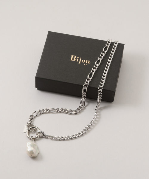 Spick & Span（スピックアンドスパン）の「【Bijou R.I /ビジューアールアイ】 MEME Pearl Long Necklace（ネックレス）」 - WEAR
