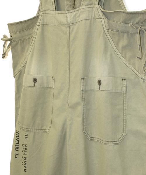 TOBILA（トビラ）の「TOBILA/トビラ ピーチツイル裏使い サロペットPT（サロペット/オーバーオール）」 - WEAR