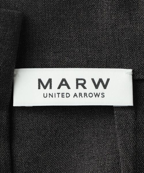 MARW UNITED ARROWS（マルゥ ユナイテッドアローズ）の「＜MARW UNITED ARROWS＞タック ハイウエストパンツ ...