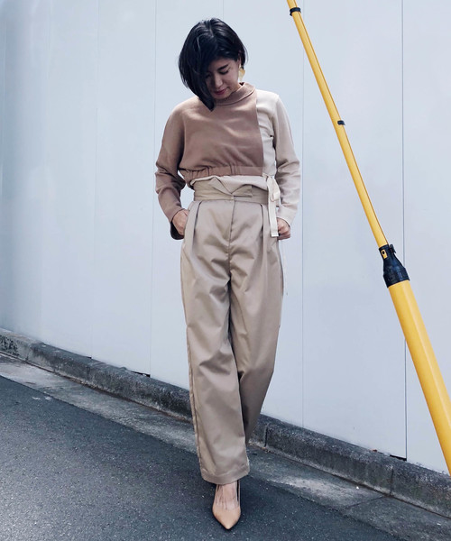 AMERI（アメリ）の「THERMAL COMBI KNIT（Tシャツ/カットソー）」 - WEAR