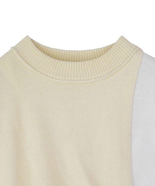 AMERI（アメリ）の「THERMAL COMBI KNIT（Tシャツ/カットソー）」 - WEAR