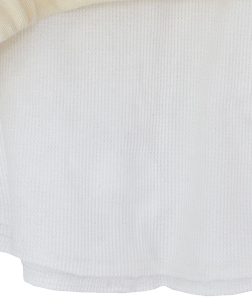 AMERI（アメリ）の「THERMAL COMBI KNIT（Tシャツ/カットソー）」 - WEAR