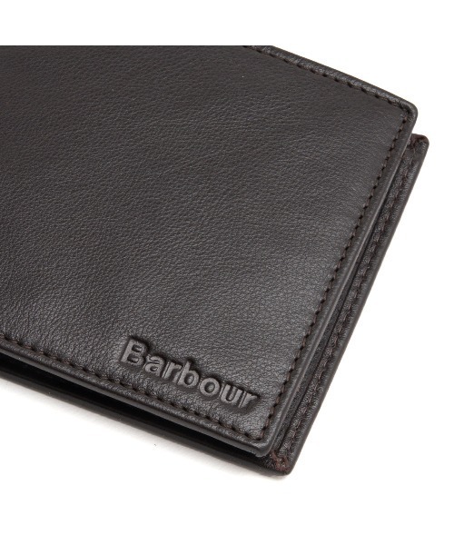 Barbour（バブアー）の「LEATHER BILLFOLD COIN WALLET（財布）」 - WEAR