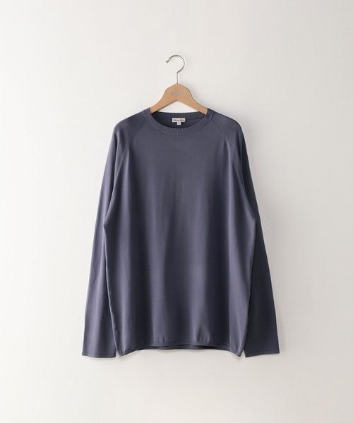 Steven Alan（スティーブンアラン）の「＜Steven Alan＞ RYON/PE KNIT T CREW/ﾆｯﾄ（ニット/セーター ...