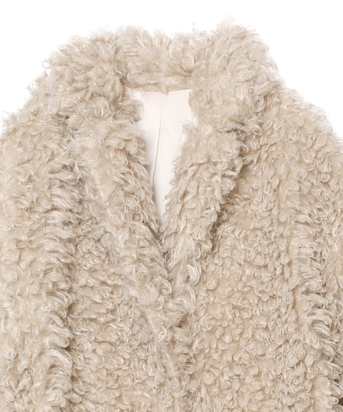 AMERI（アメリ）の「POODLE ECO FUR COAT（その他アウター）」 - WEAR