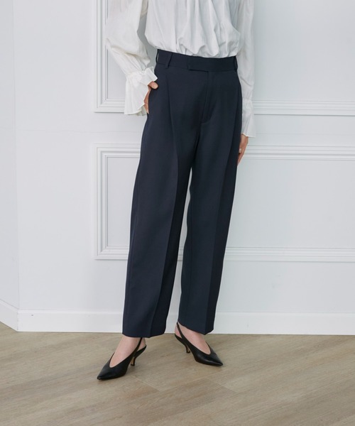 【セール】タックデザインパンツ《la veille by SUPERIOR CLOSET》（その他パンツ）｜INED（イネド）のファッション通販 - ZOZOTOWN