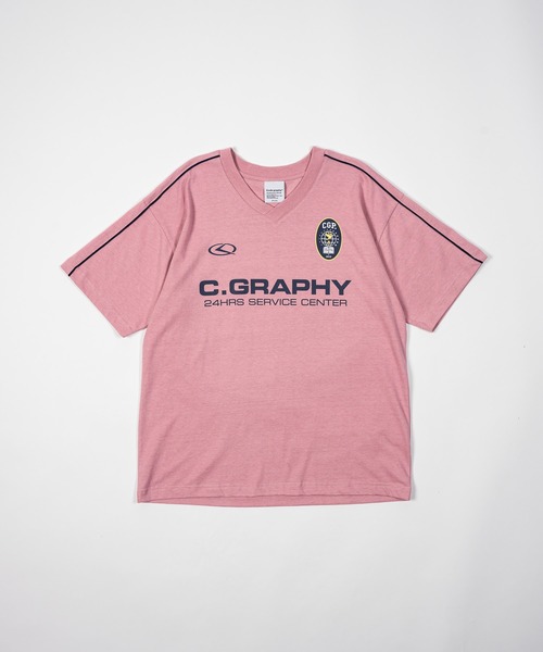 codegraphy（コードグラフィー）の「【日本限定商品】 24H TRACK OVER FIT V-NECK Tee（Tシャツ/カットソー ...