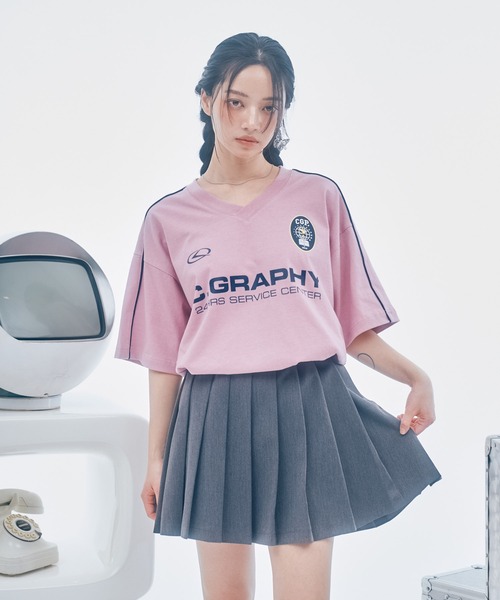 codegraphy（コードグラフィー）の「【日本限定商品】 24H TRACK OVER FIT V-NECK Tee（Tシャツ/カットソー）」 - WEAR