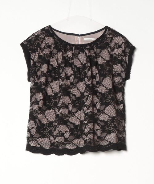 【ブランド古着】レース半袖ブラウス（シャツ/ブラウス）｜La TOTALITE（ラトータリテ）のファッション通販 - ZOZOUSED