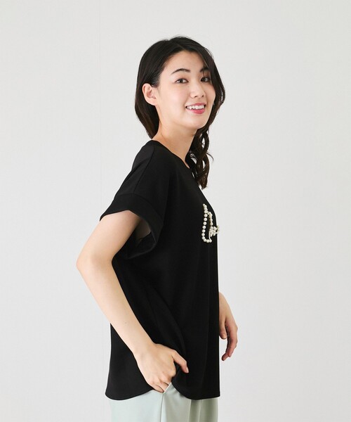 Jayro（ジャイロ）の「パール使いポンチプルオーバー（Tシャツ/カットソー）」 - WEAR