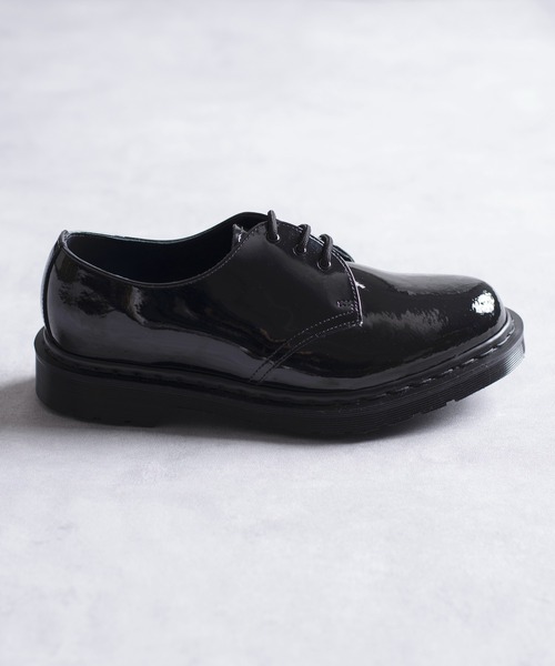 And A（アンドエー）の「Dr.Martens ドクターマーチン / 1461 Mono Black Patent Lamper モノ 3 ...