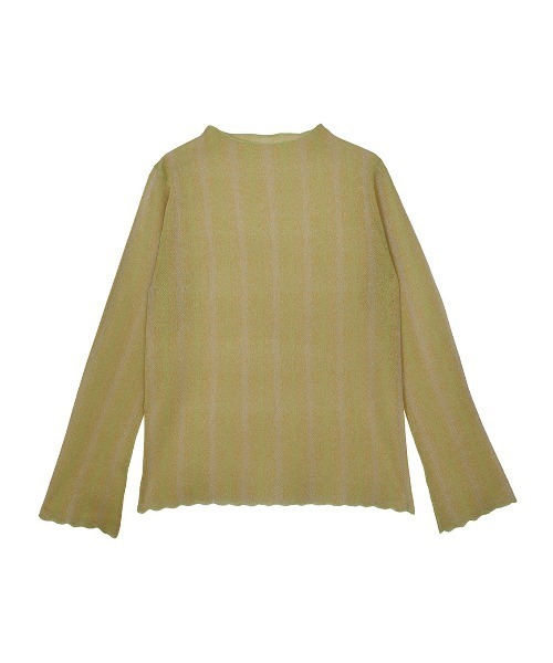 AMERI（アメリ）の「REVERSIBLE STRIPE KNIT TOP（ニット/セーター）」 - WEAR