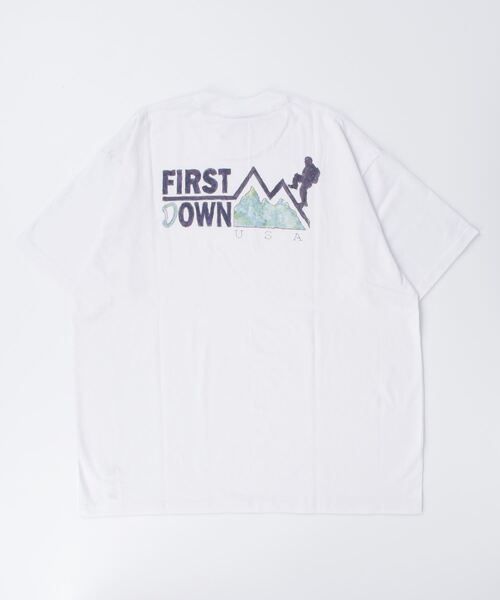 FIRST DOWN（ファーストダウン）の「【FIRST DOWN/ファーストダウン】by lee qura S/S TEE COTTON JERSEY /コットンジャージー 半袖Tシャツ（T ...