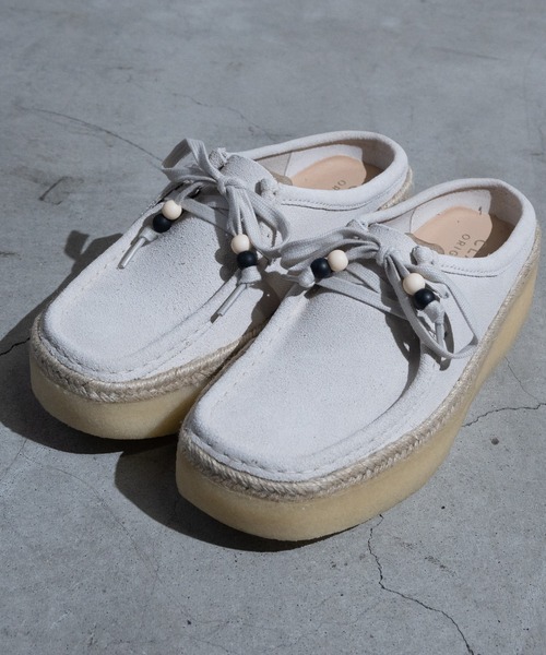 Clarks（クラークス）の「【22】〔Clarks/クラークス〕Wallabee cup lo /ワラビーカップロー（サンダル）」 - WEAR