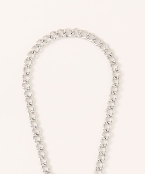 SPINNS（スピンズ）の「3D 8ボールデザイン チェーンネックレス（ネックレス）」 - WEAR