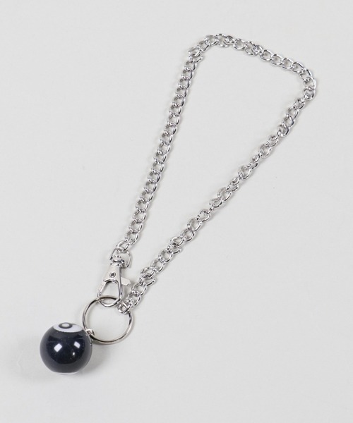SPINNS（スピンズ）の「3D 8ボールデザイン チェーンネックレス（ネックレス）」 - WEAR