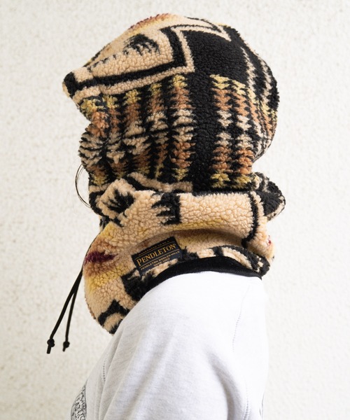 PENDLETON（ペンドルトン）の「∴【 PENDLETON / ペンドルトン 】ボア素材 ジップ バラクラバ BOA ZIP BALACLAVA（ネックウォーマー/スヌード）」 - WEAR