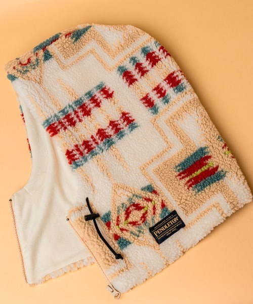 PENDLETON（ペンドルトン）の「∴【 PENDLETON / ペンドルトン 】ボア素材 ジップ バラクラバ BOA ZIP BALACLAVA（ネックウォーマー/スヌード）」 - WEAR