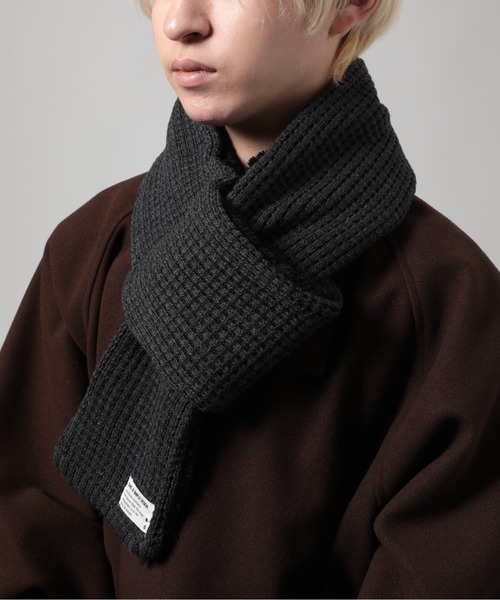SETUP7（セットアップセブン）の「【SETUP7】ワッフル編み挿し込みマフラー WE（マフラー）」 - WEAR