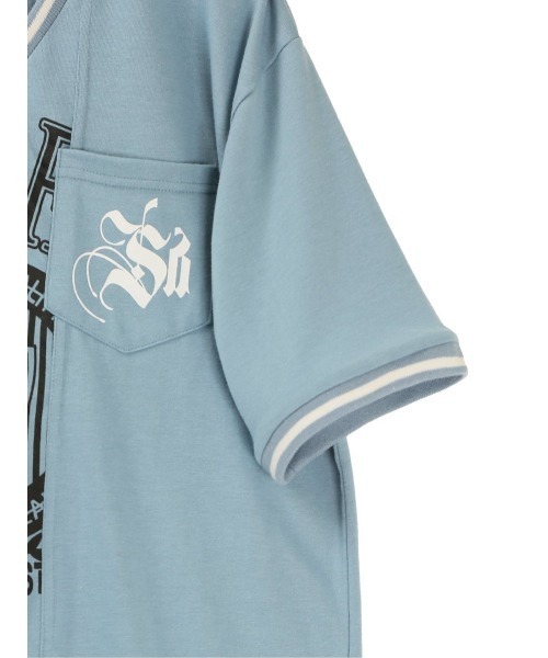 semantic design（セマンティックデザイン）の「セマンティックデザイン/semantic design 切替カレッジ Vネック半袖 ...