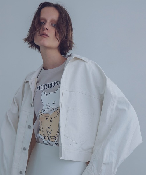 BLACK SCORE（ブラックスコア）の「BLACK SCORE / purrberry tee(purrberryハーフスリーブTシャツ ...