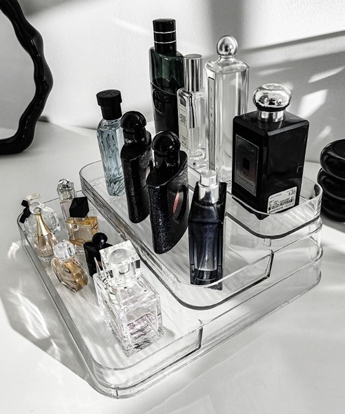 Ein（アイン）の「Ein/クリア コスメ 収納 ケース（収納グッズ）」 - WEAR