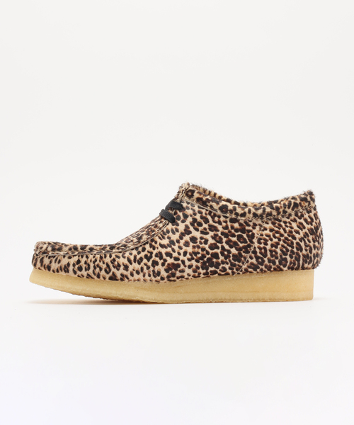 Clarks（クラークス）の「CLARKS Wallabee Leopard Print（スニーカー）」 - WEAR