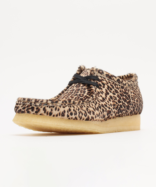 Clarks（クラークス）の「CLARKS Wallabee Leopard Print（スニーカー）」 - WEAR