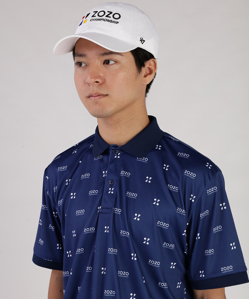 ZOZO CHAMPIONSHIP 公式アイテム（ゾゾチャンピオンシップコウシキアイテム）の「【ZOZO CHAMPIONSHIP】大会オフィシャル ロゴパターン ポロシャツ（ポロシャツ ...