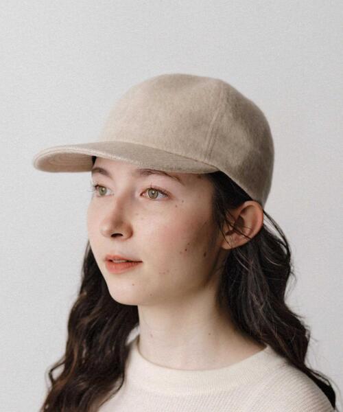 Nine Tailor（ナインテイラー）の「＜NINE TAILOR＞ SHGY SOLID CAP/キャップ（キャップ）」 - WEAR