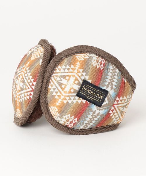 PENDLETON（ペンドルトン）の「∴【 PENDLETON / ペンドルトン 】 コーディロイ プリント イヤーマフ イヤマフ 耳当て CORDUROY EAR MUFF（イヤーマフ ...