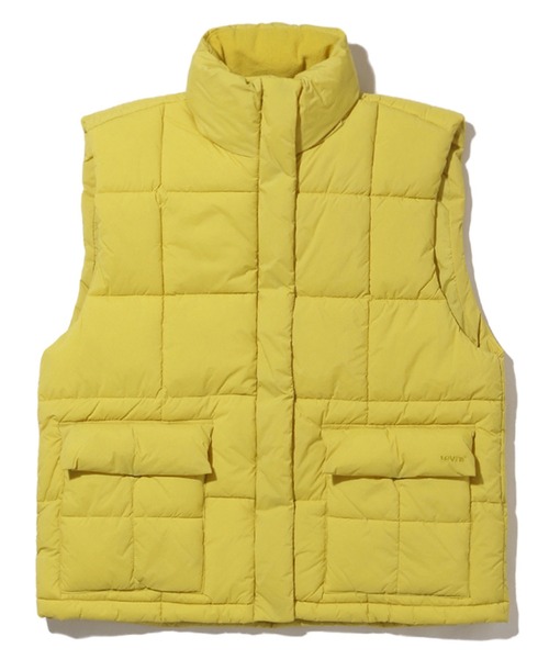 Levi's（リーバイス）の「ROMY PUFFER VEST WARM OLIVE（ダウンベスト）」 - WEAR