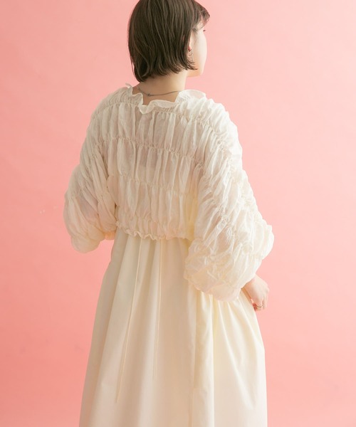 KBF（ケイビーエフ）の「マルチWAYシャーリングブラウス（シャツ/ブラウス）」 - WEAR