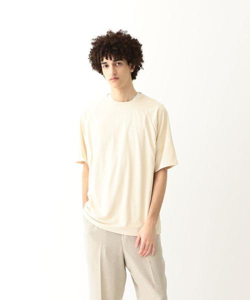 Steven Alan（スティーブンアラン）の「＜Steven Alan＞ DRY CREW NECK RAGLAN SHORT SLEEVE ...
