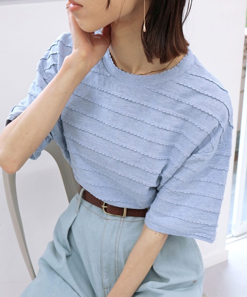 【セール】【ZOZO限定】ミニフリルTシャツ（Tシャツ/カットソー）｜Crisp（クリスプ）のファッション通販 - ZOZOTOWN