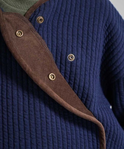 Hoppetta（ホッペッタ）の「【Hoppetta(ホッペッタ)】キルトブルゾン 70-80cm・80-90cm・90-100cm（ブルゾン）」 - WEAR