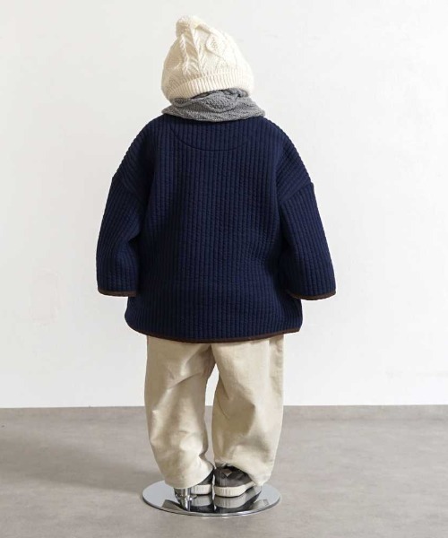 Hoppetta（ホッペッタ）の「【Hoppetta(ホッペッタ)】キルトブルゾン 70-80cm・80-90cm・90-100cm（ブルゾン）」 - WEAR