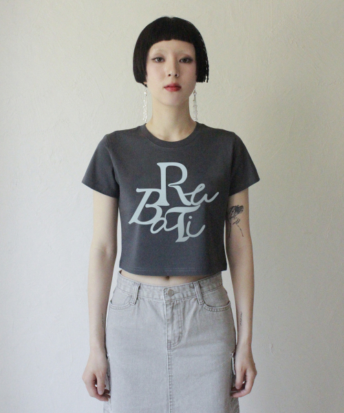 Big Logo Cropped T-Shirt_Chakol（Tシャツ/カットソー）｜RUBATI（ルバティ）のファッション通販 ...