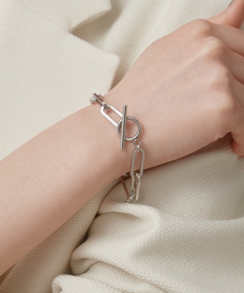 【novice】Mantel Oval Chain Bracelet[Stainless]（ブレスレット）｜novice（ノーヴィス）のファッション通販 - ZOZOTOWN